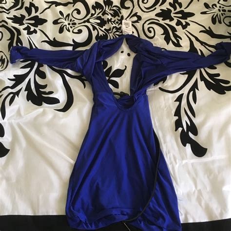 Agaci Dresses Nwt Agaci Sexy Blue Dress Poshmark