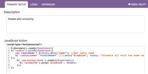 getting started using javascipt in alchemer scripting