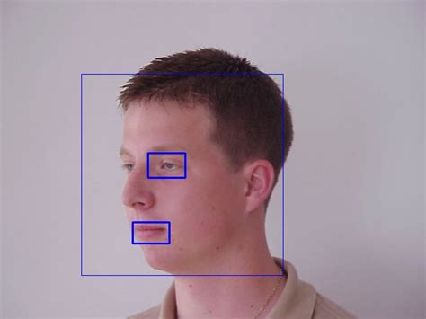 c feature detection in profile face images stack overflow