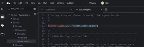 [qanda] cloud9 laravel6 「failed to open stream no such file
