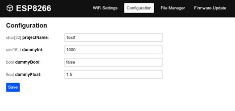 esp8266 iot framework