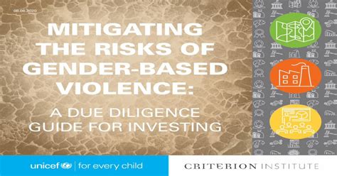 Pdf 08 06 2020 Mitigating The Risks Of Gender Based Violence · Gender