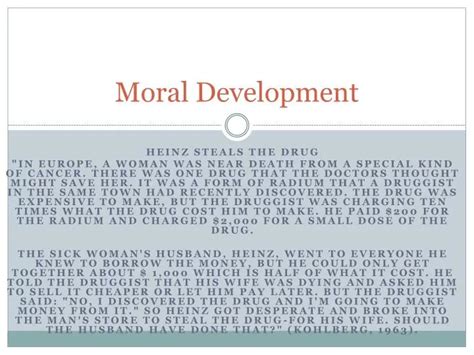 Ppt Moral Development Powerpoint Presentation Free Download Id 2875836