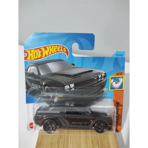 Hot Wheels 18 Dodge Challenger Srt Demon Black Fiyatı