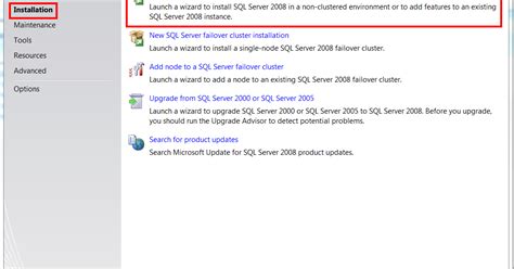 how to set up a sql server 2008 local database