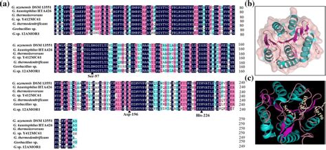 Protein Sequence And Structure Of Estguz753 A Sequence Alignment Of