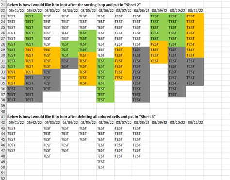 excel vba macro loop through columns and sort each column independently