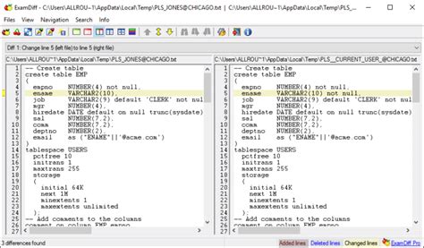 compare user objects allround automations