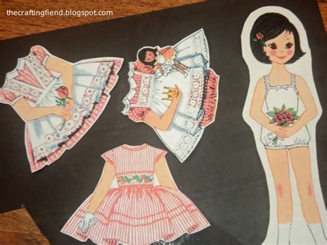 Magnetic Paper Dolls The Crafting Fiend