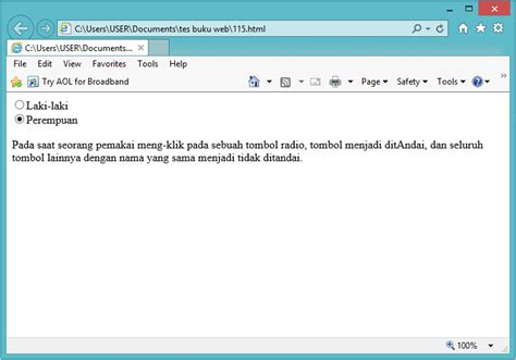fungsi dan tutorial membut form input di html terlengkap