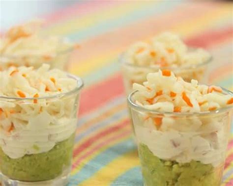 Verrines Avocat Et Miettes De Crabe Au Thermomix