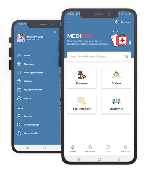 medicoy react native mobile app theme ui