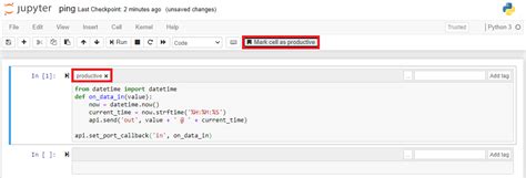 hands on tutorial script and deploy python with the new jupyter