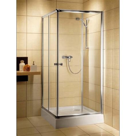 Radaway Classic C Sprchový Kout 80x80 Cm čtvercový Chrom Lesk Průhledné