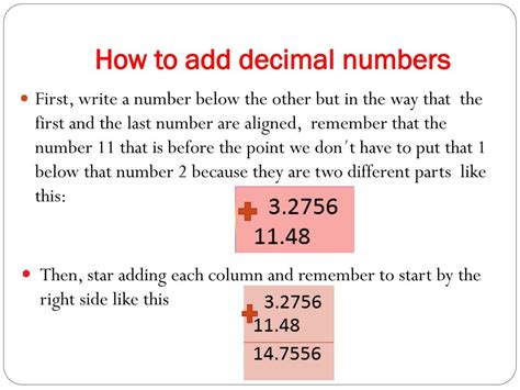 Ppt Decimal Numbers Powerpoint Presentation Free Download Id 2673386