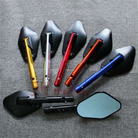 Universal Motorcycle Cnc Aluminium Mirror Motorbike Moto Rearview Side
