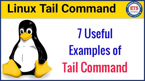 7 useful examples of tail linux command tail command in unix