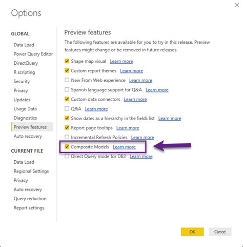 power bi unable to load the model noticias modelo