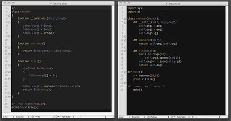 php vs python deciding which language to use as a designer