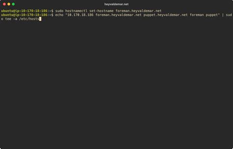 install foreman on ubuntu server it from valdemar docker and devops
