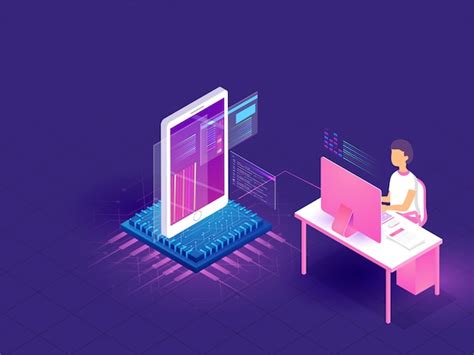 Premium Vector Coding And Programming Concept
