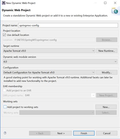 spring mvc java configuration example tech tutorials