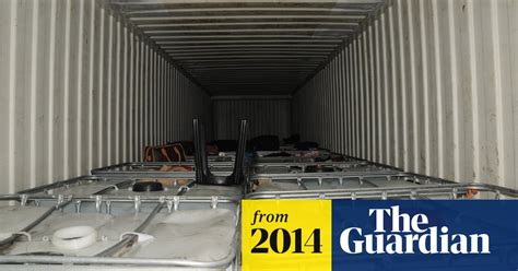 two charged over migrants in shipping container human trafficking