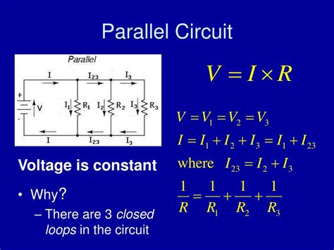 Ohms Law For Parallel Circuits