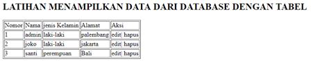 part 3 cara membuat halaman edit data ke database