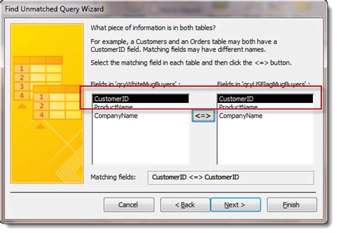 how do you find duplicates in access from two tables