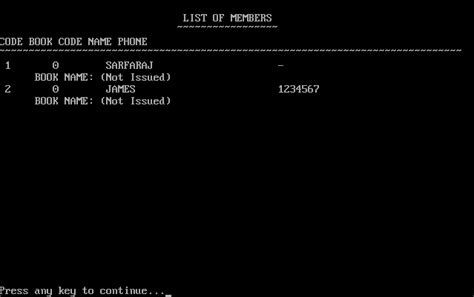 library management system in c final year project ~ lovely codes