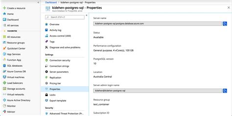 odbc connection from macos to postgresql on azure