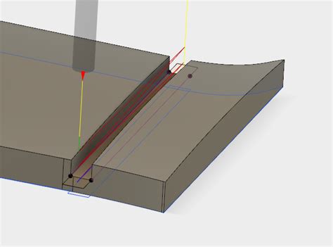 solved empty toolpath error when trying to cut guitar nut slot
