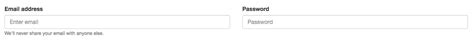 bootstrap v4 0 form not aligning like bootstrap v3 stack overflow