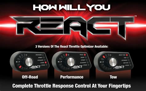 best react tuner fms performance throttle optimizer