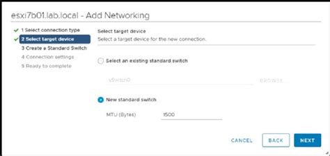 vsphere standard switch vs distributed switch the