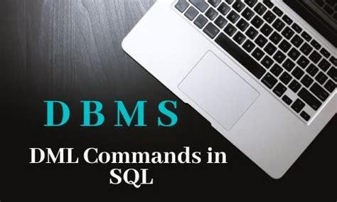 dml commands in sql with examples dbms tutorial