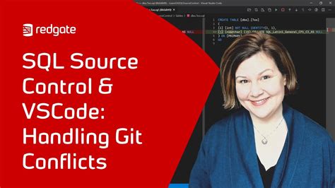 sql source control and vscode handling git conflicts youtube