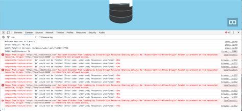 javascript cross origin resource sharing policy error rendering