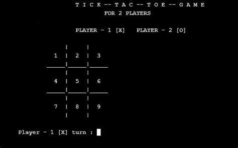 tic tac toe c game implementation with code example
