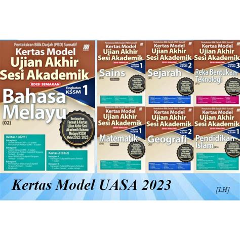 [lh] Sasbadi Kertas Model Uasa Kssm Tingkatan 1 2 3 2023 Edisi