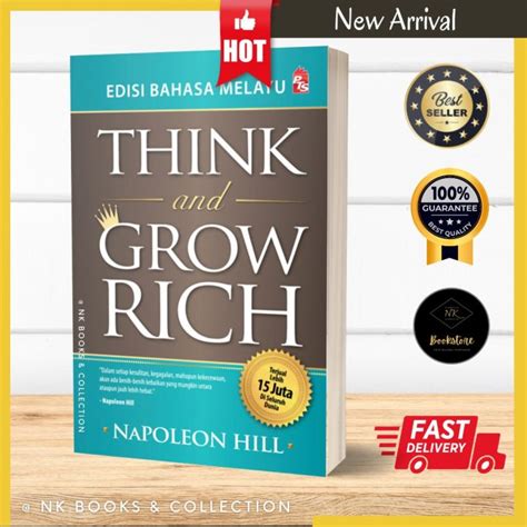 Think And Grow Rich Edisi Bahasa Melayu By Napoleon Hill Pts