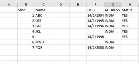 delete empty column without header reference help uipath community