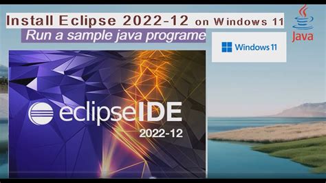 How To Install Eclipse Ide 2022 12 For Windows 11 Step By Step