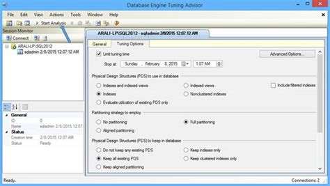 getting starting with database engine tuning advisor in sql server