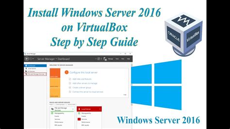 How To Install Windows Server 2016 On Virtualbox Step By Step Guide