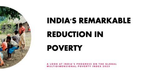 Global Multidimensional Poverty Index 2023 Indias Remarkable