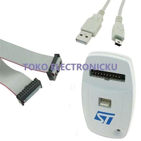 jual st link v2 stm32 stm8 mcu usb jtag in circuit debugger programmer