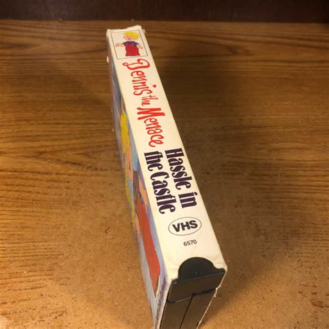 Dennis The Menace Hassle In The Castle Vhs Vcr Video Tape Used Missing
