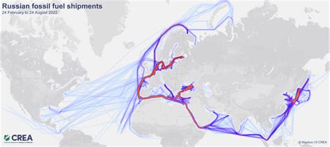 Russian Oil Exports And Fossil Fuel Revenues Outstrip The Invasion Costs